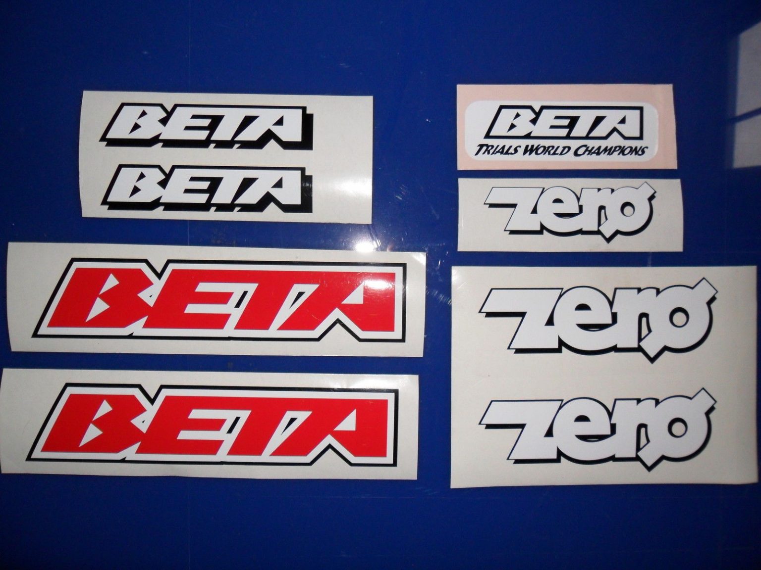BETA ZERO Trial Adhesivos - Tienda de todotrial