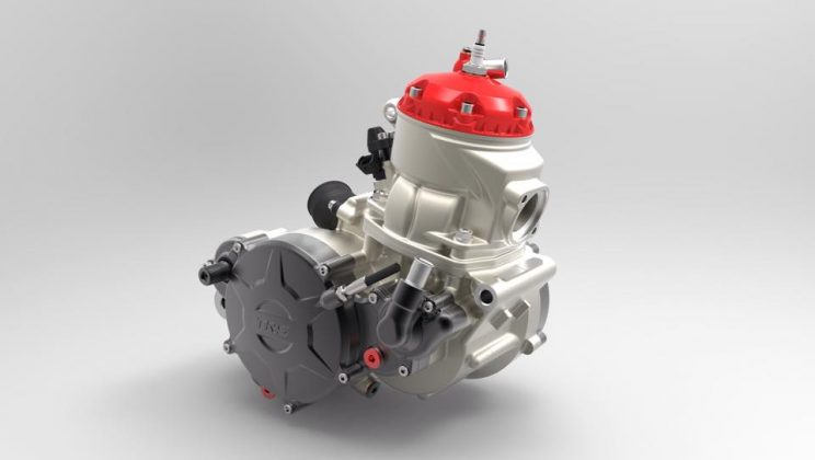 Jordi Tarrés presenta el motor de su TRS en Milán - Todotrial