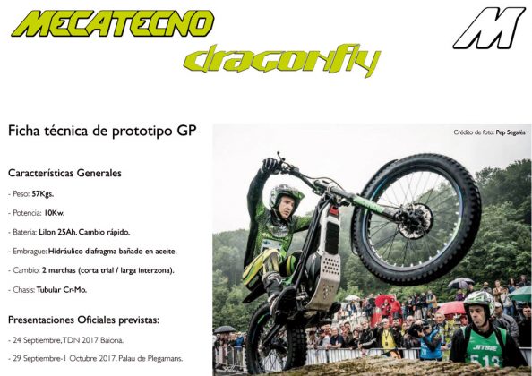Así es la Mecatecno Dragonfly Electric Proto - Todotrial