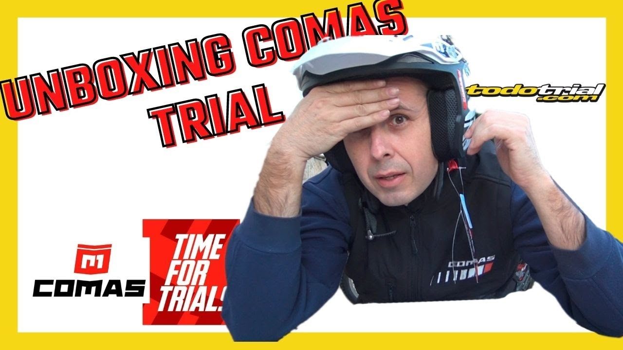 Nuestro primer video "unboxing", equipación Comas Trial