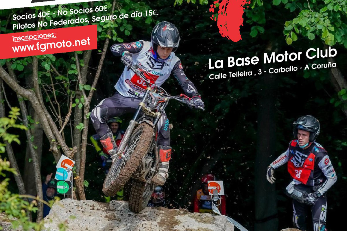 Curso de Trial con Gabriel Marcelli en Carballo (A Coruña)