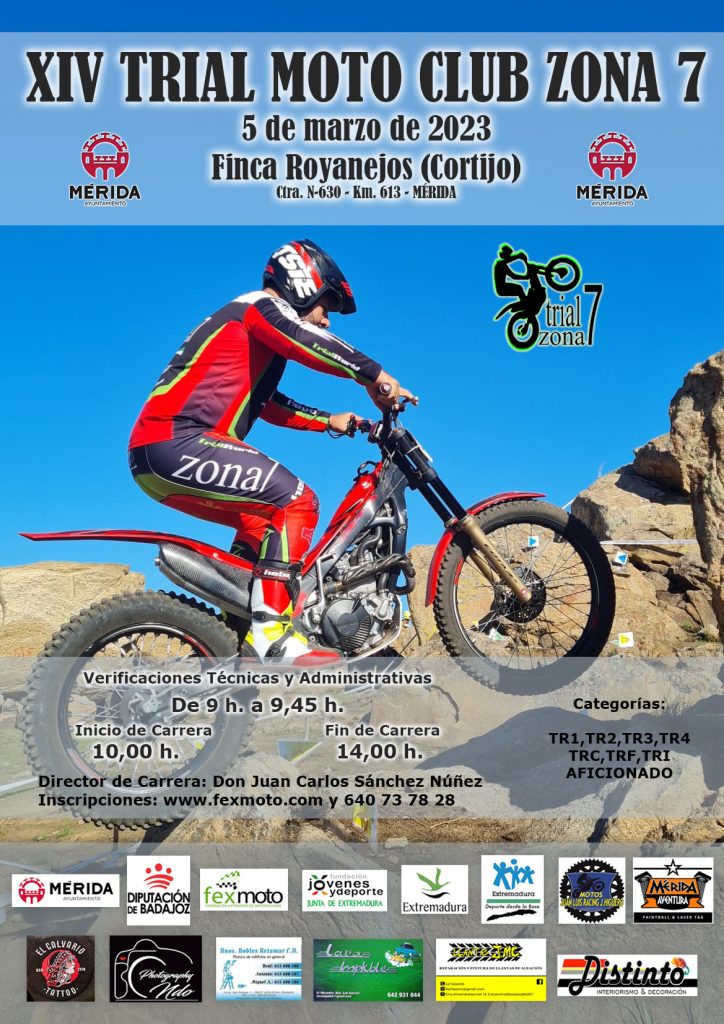 XIV Trial MC Zona 7, Mérida - Todotrial
