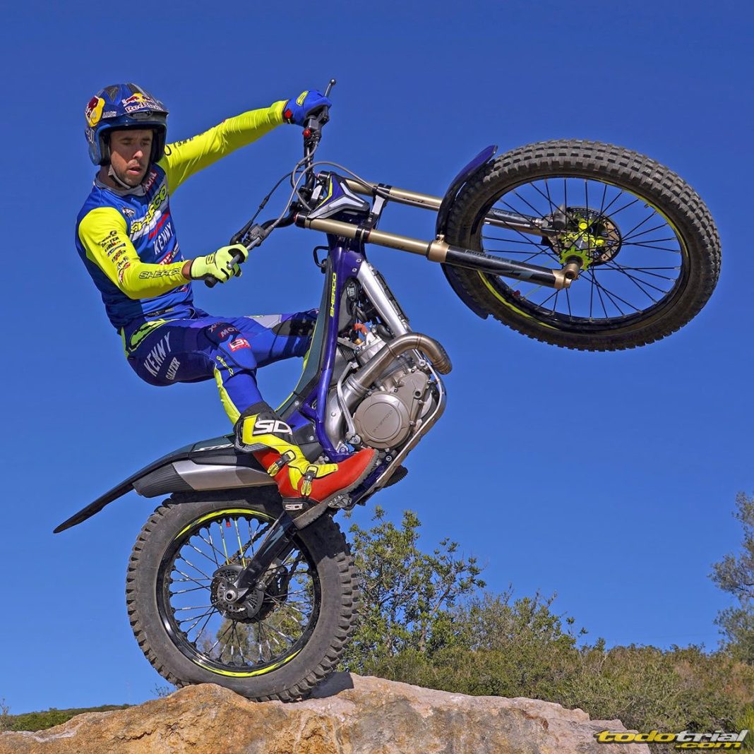 Primeras fotos de Adam Raga con Sherco, ya es oficial