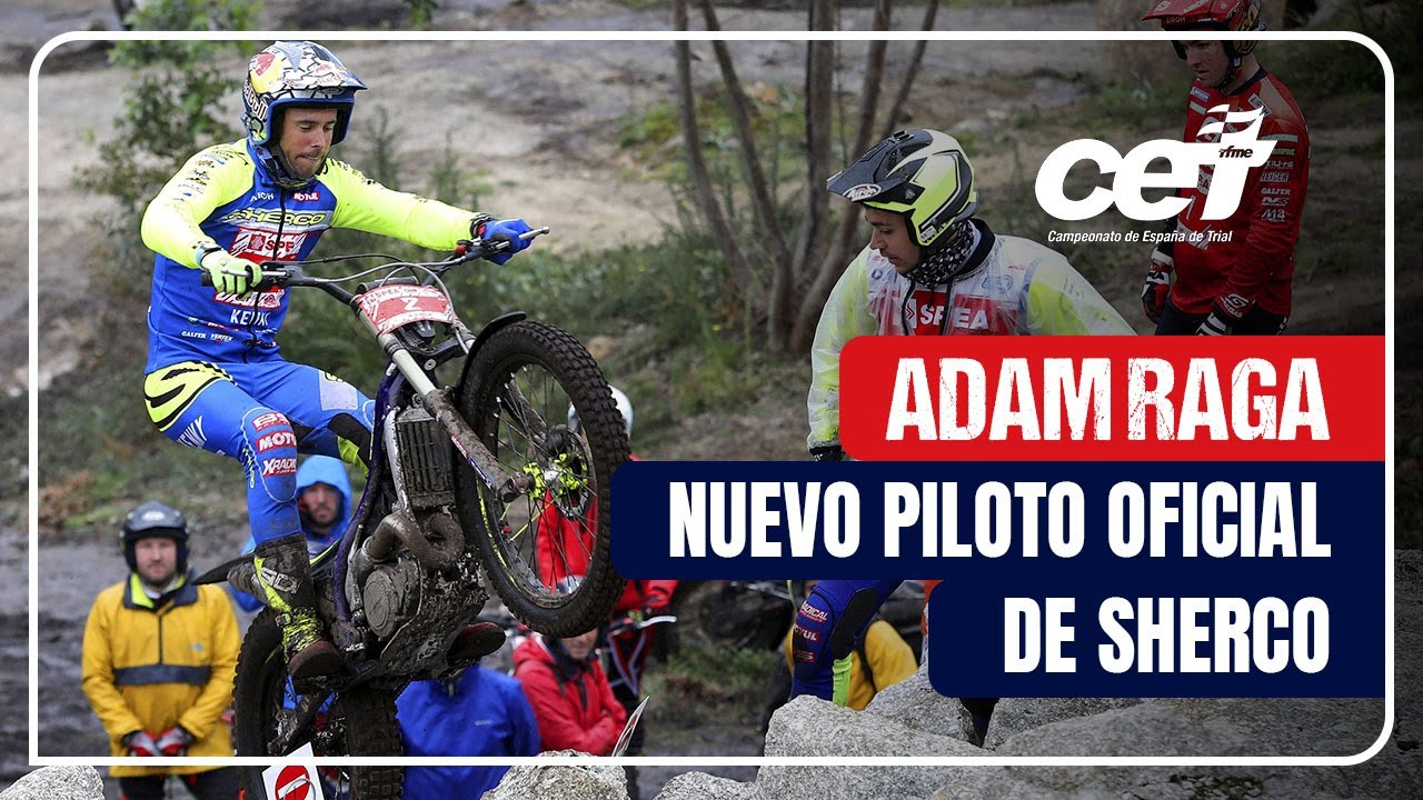 Las impresiones de Adam Raga en el estreno con Sherco en el CET