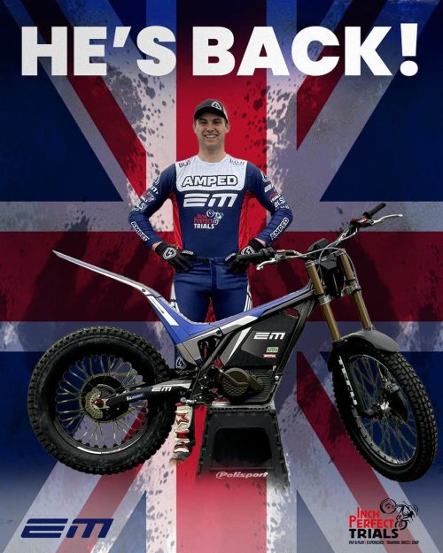 Toby Martyn regresa al trial de la mano de Inch Perfect Trials y EM