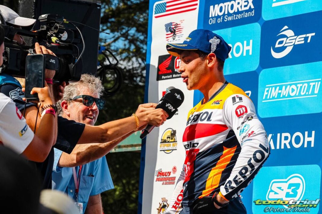 Entrevista a Gabriel Marcelli tras su primera victoria en TrialGP