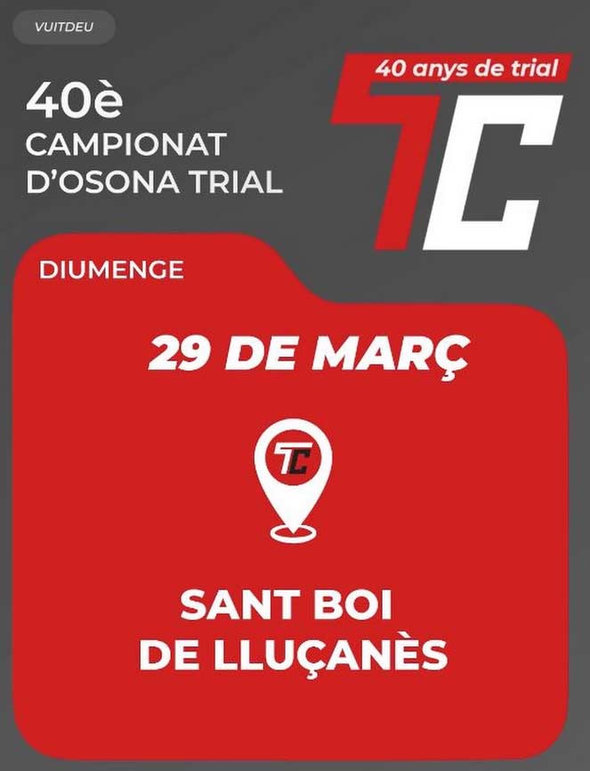 COTA, Sant Boi de Lluçanès - Todotrial